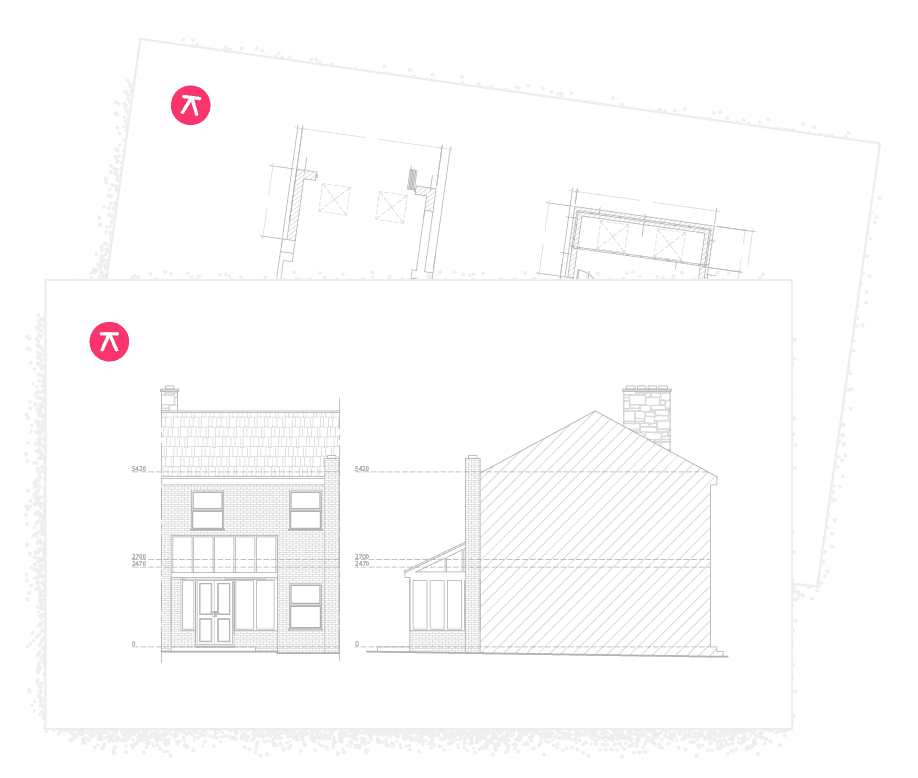 Home extension plans: Easy, quick, online drawings - Arkiplan